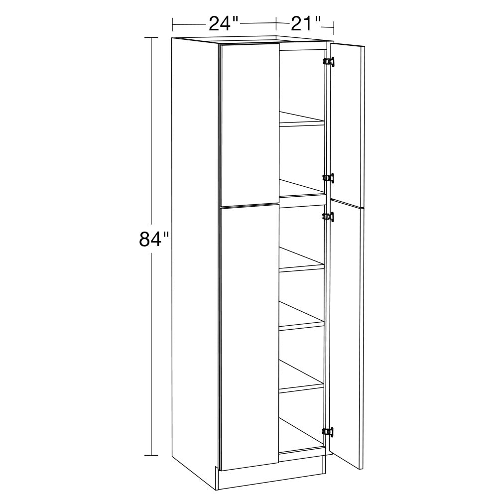 VLC242184-LVG – Ideal Cabinetry