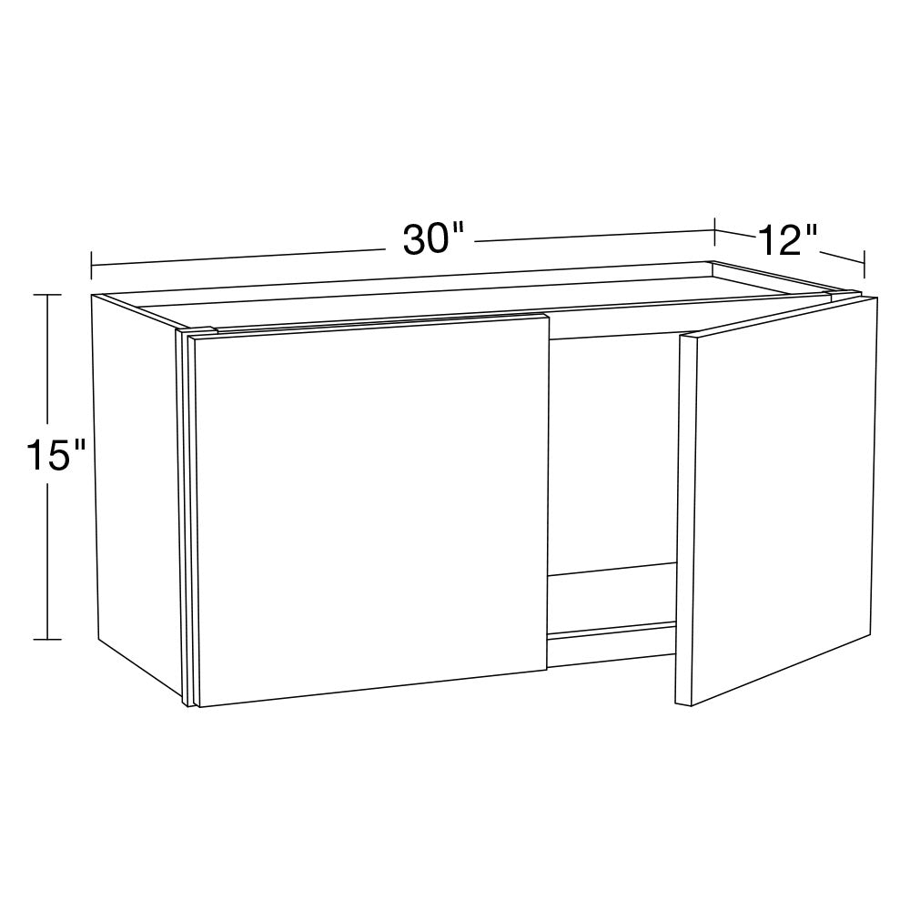 W3015-LVG – Ideal Cabinetry